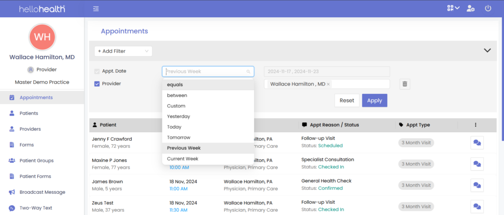 Managing Patient Appointments - HelloHealth Academy