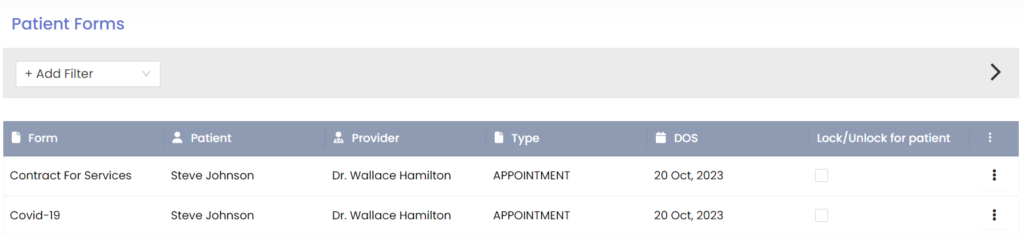Where to view Patient Forms - HelloHealth Academy